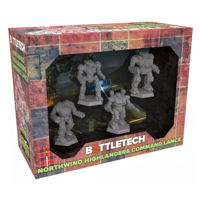 Battletech: Northwind Highlanders Command Lance - Discount Games Inc