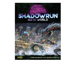 Shadowrun: 6E - Core Rulebook - Seattle Edition - Discount Games Inc