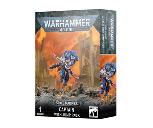 Warhammer 40K - Space Marines - Captain with Jump Pack - Discount Games Inc