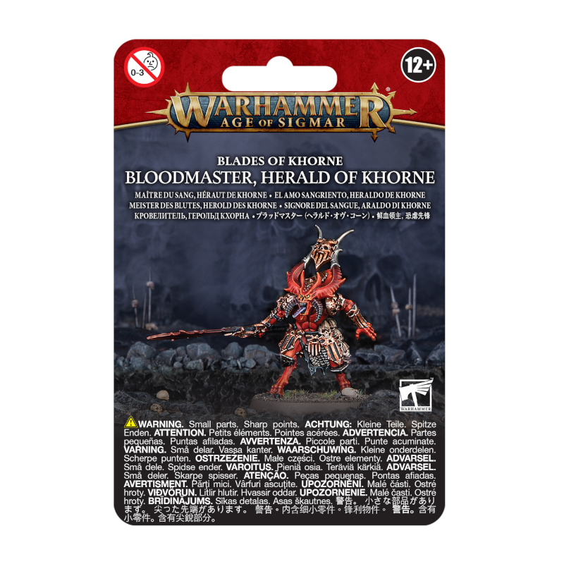 Warhammer: Age of Sigmar - Daemons of Khorne - Bloodmaster, Herald of ...