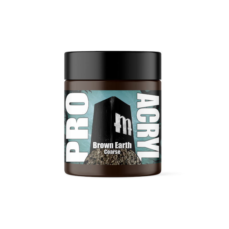 Pro Acryl Basing Textures - Brown Earth - Coarse 120ml - Discount Games Inc