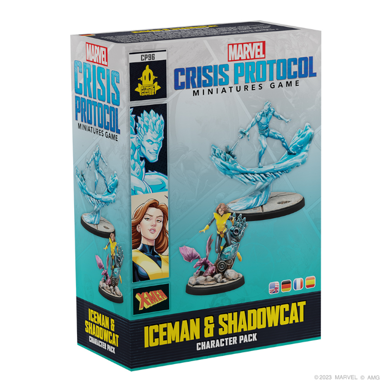 Marvel: Crisis Protocol - Iceman & Shadowcat - Discount Games Inc