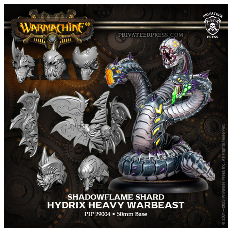 Warmachine: MKIV - Shadowflame Shard - Hydrix Heavy Warbeast - Discount ...