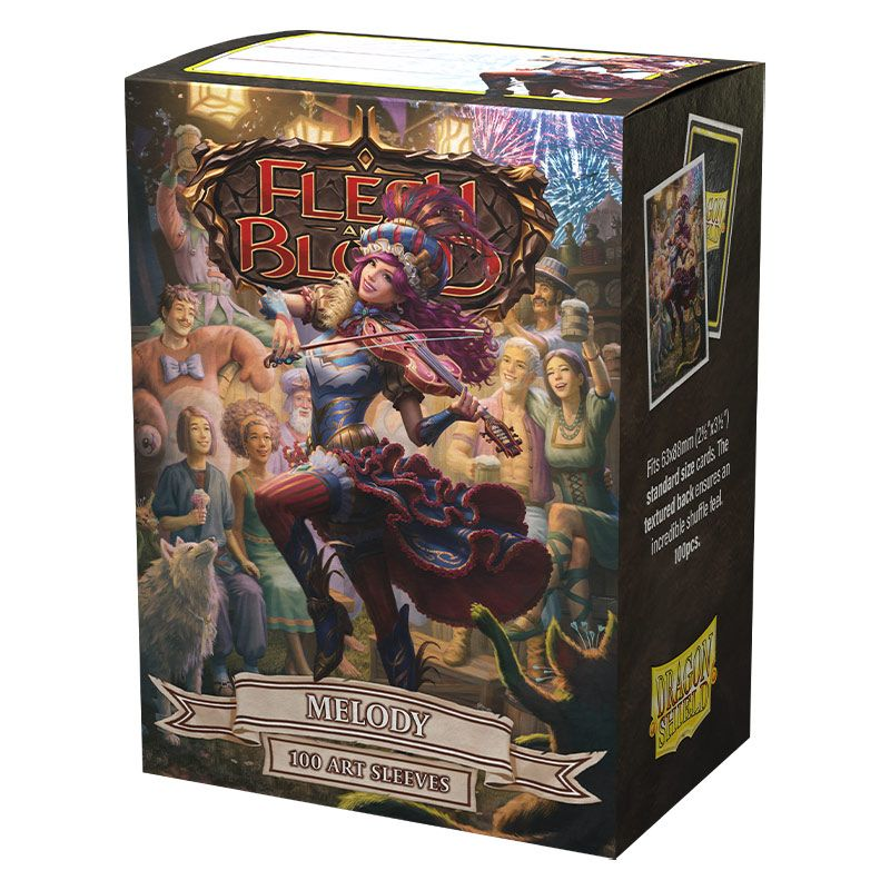 Dragon Shield - Art Matte Sleeves - Flesh & Blood - Melody, Sing-along (100) - Discount Games Inc