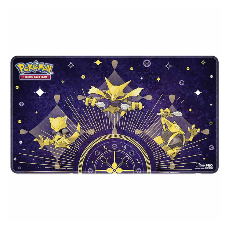 Ultra-Pro - Pokemon: Trading Card Game - White Stitched Playmat - Abra ...