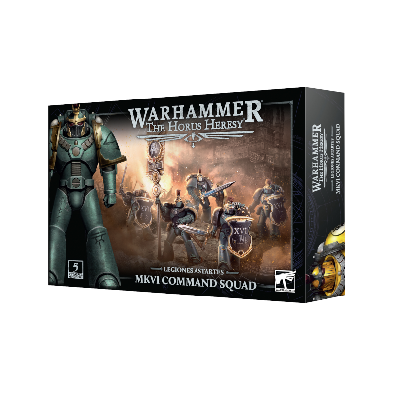 Warhammer: The Horus Heresy - Legiones Astartes - MKVI Command Squad ...
