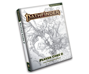 Pathfinder 2E - Player Core 2 Sketch Cover - Discount Games Inc