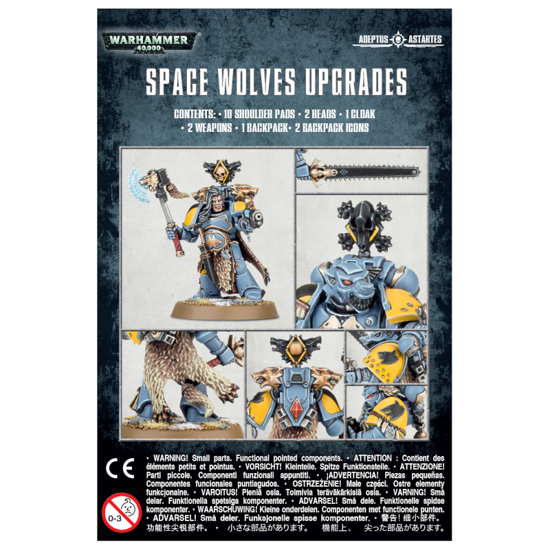Warhammer 40K - Space Wolves - Primaris Upgrades - Discount Games Inc
