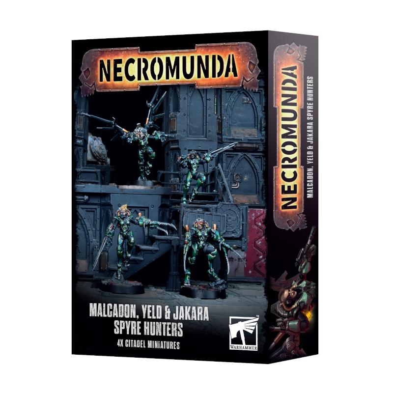 Necromunda - Malcadon, Yeld & Jakara Spyre Hunters - Discount Games Inc