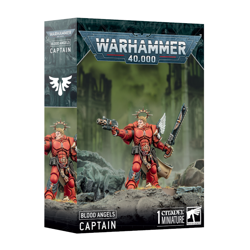 Warhammer 40K - Blood Angels - Captain - Discount Games Inc