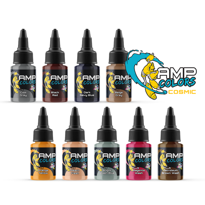 Monument Hobbies - Pro Acryl Paints - AMP Colors Cosmic Paint Set 1 ...