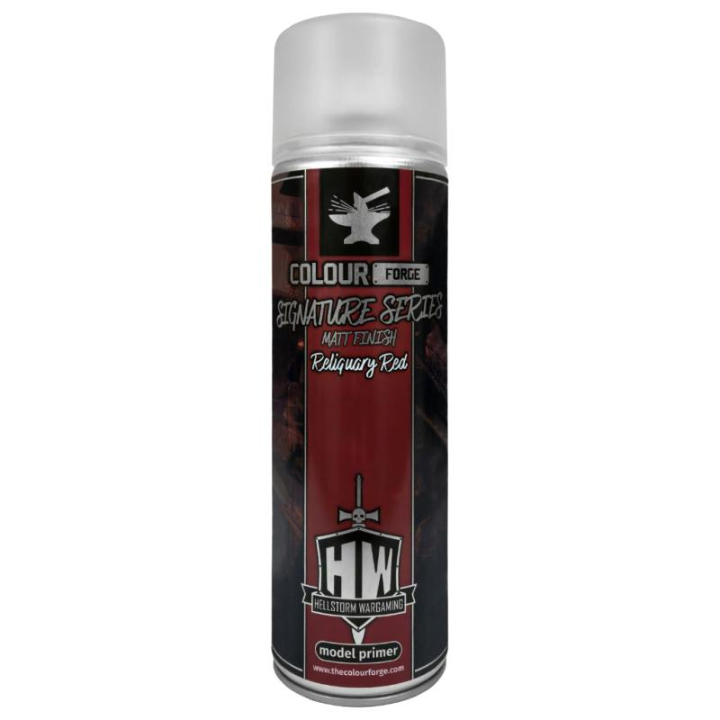 Colour Forge Spray Primer - Signature Series - Reliquary Red (500 ml ...