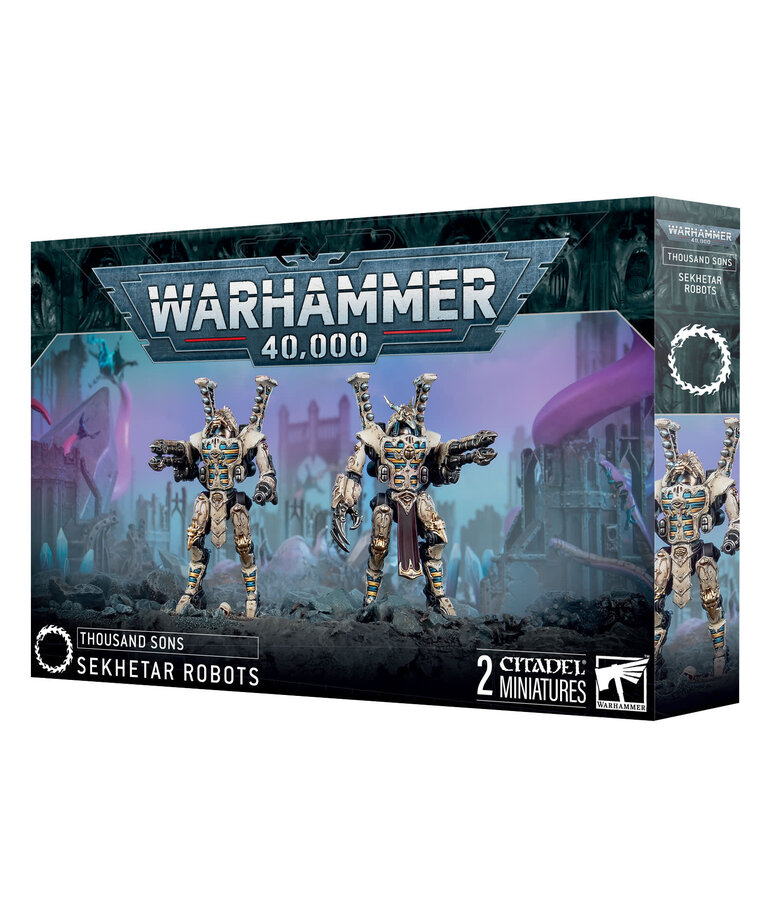 Warhammer 40K - Thousand Sons - Sekhetar Robots - Discount Games Inc