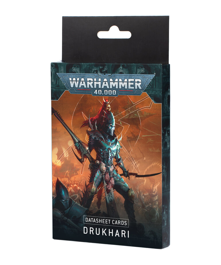 Warhammer 40K - Datasheet Cards - Drukhari - Discount Games Inc