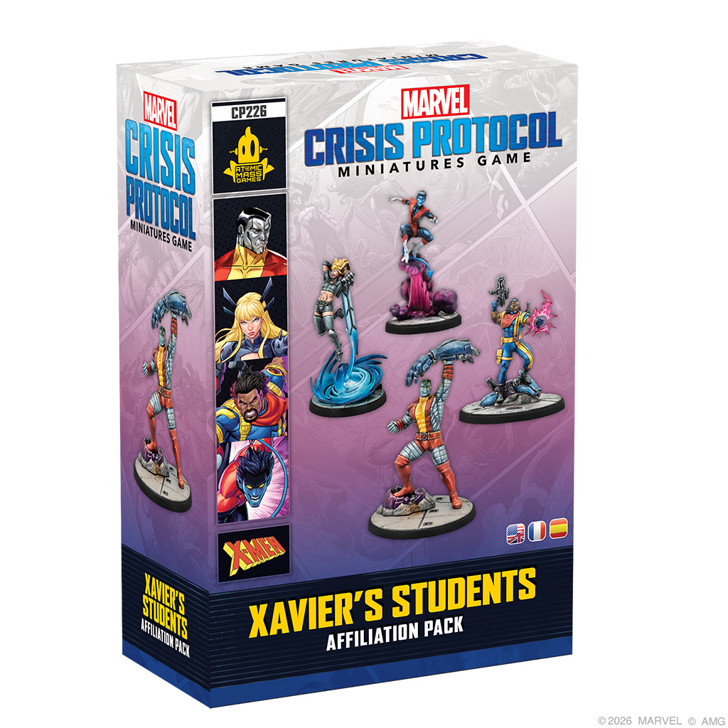 Marvel: Crisis Protocol - Xavier's Students Affiliation Pack - Discount ...