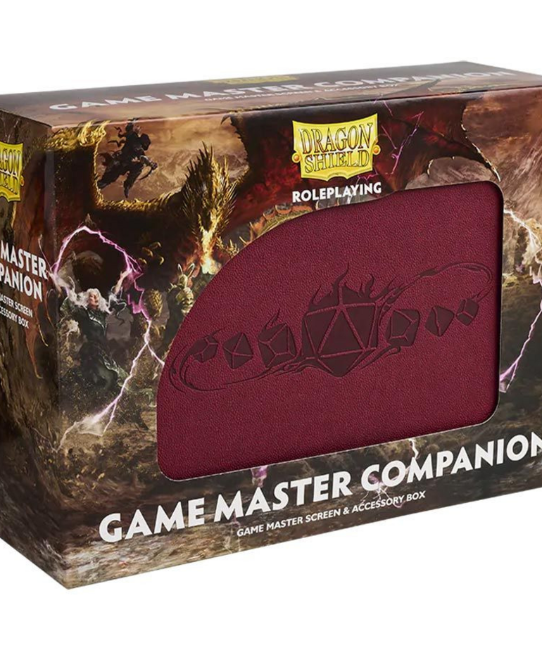 Dragon Shield - RPG Game Master Companion - Blood Red - Discount Games Inc