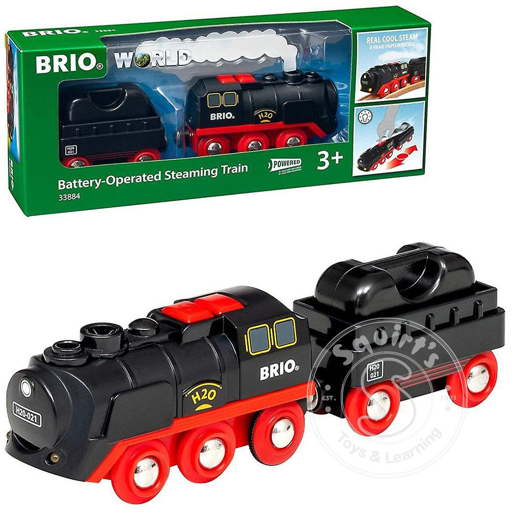 Brio Battery Operated Steam Train - Squirt's Toys & Learning Co