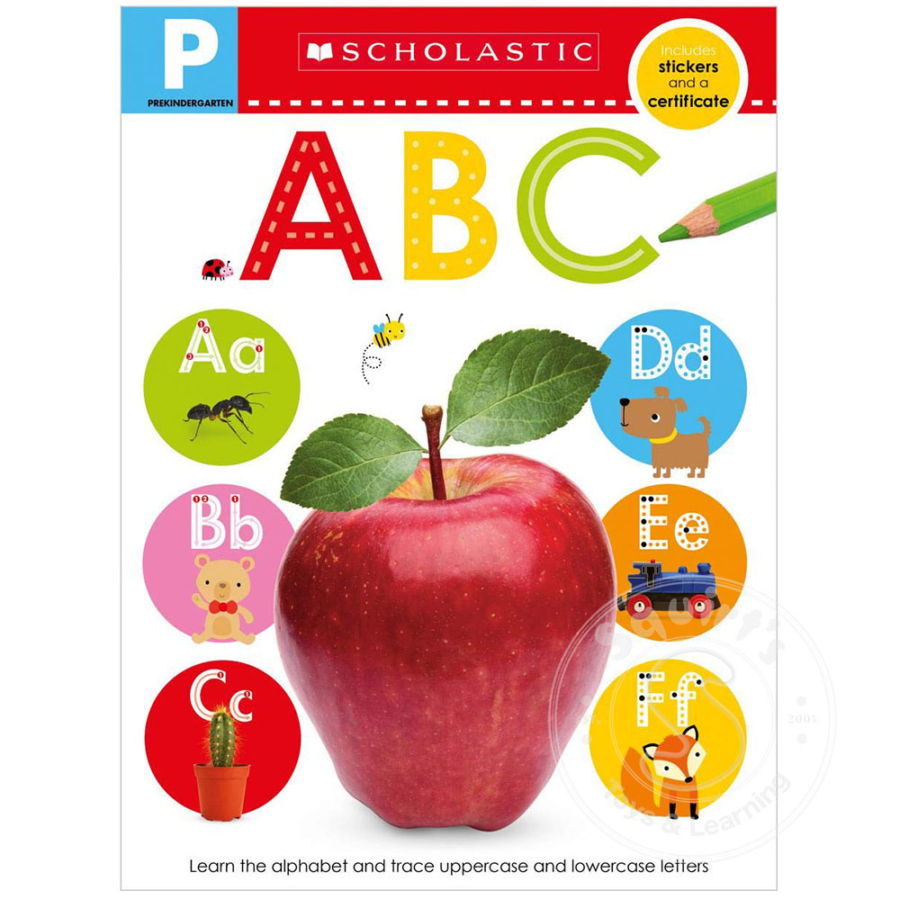 PreKindergarten: ABC Skills Workbook - Squirt's Toys & Learning Co