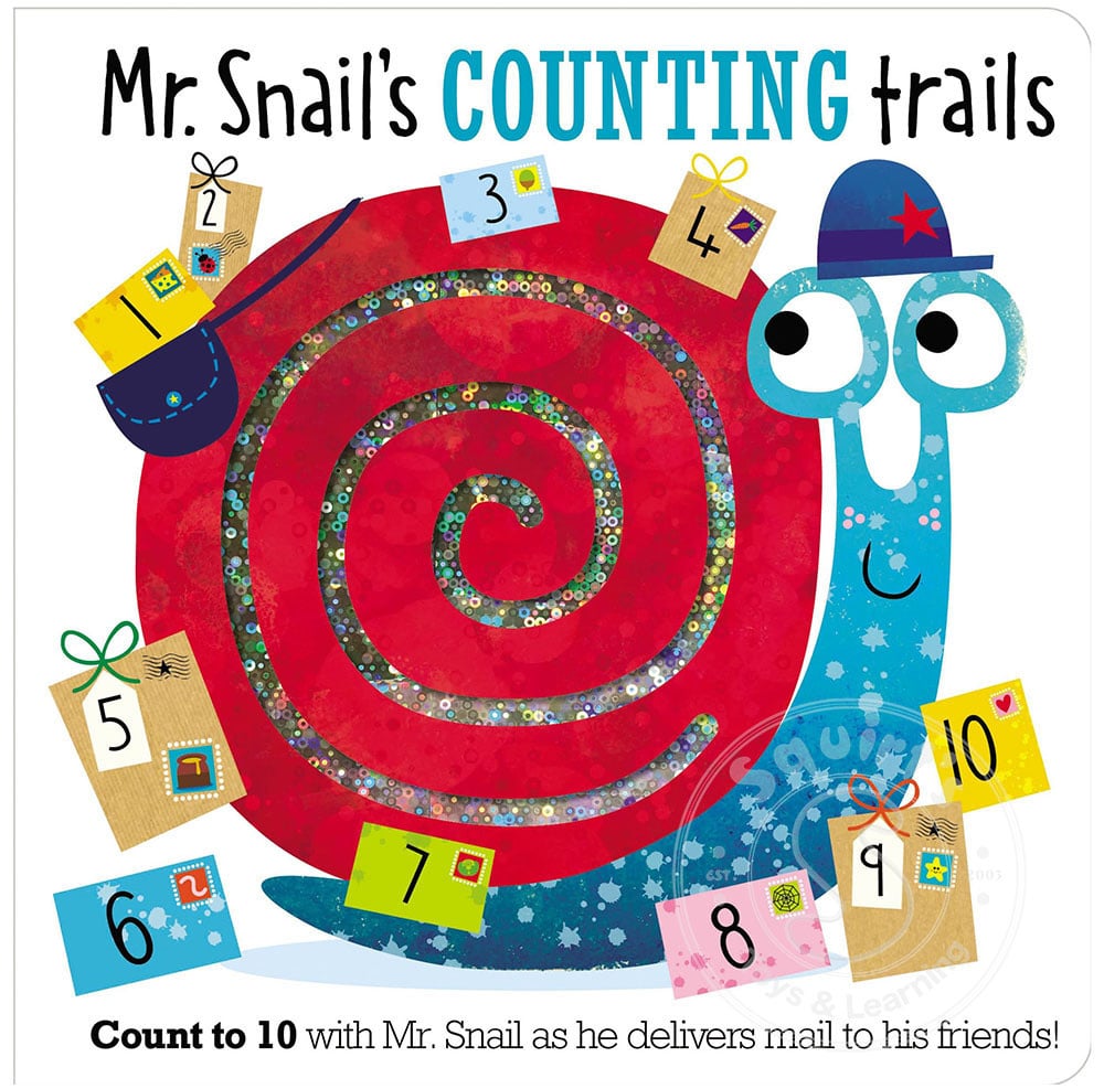 Mr. Snail’s Counting Trails - Squirt's Toys & Learning Co