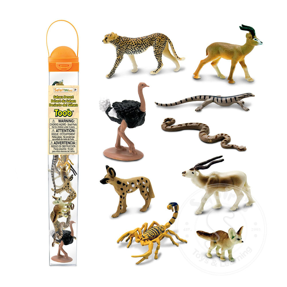 Safari Toob Sahara Desert - Squirt's Toys & Learning Co