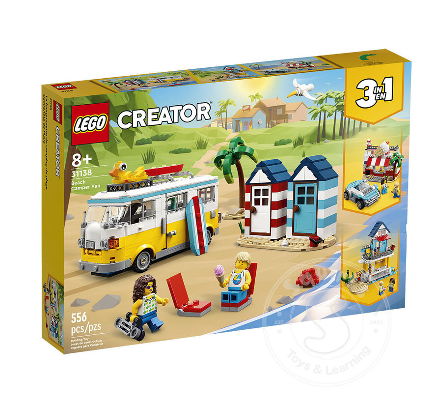 LEGO® Creator Beach Camper Van - Squirt's Toys & Learning Co
