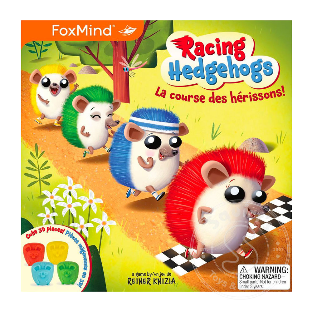 Racing Hedgehogs (Bilingual) - Squirt's Toys & Learning Co