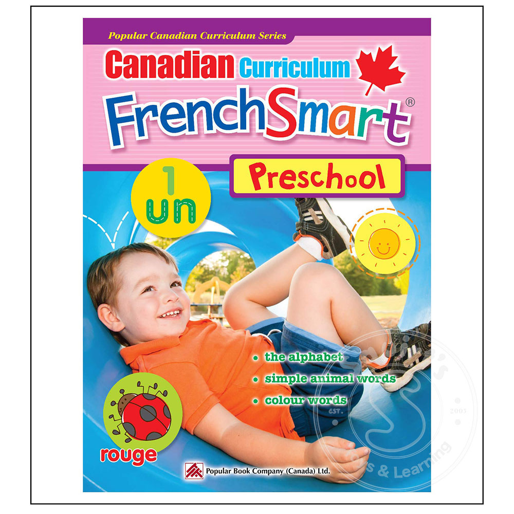 Canadian Curriculum French Smart Preschool - Squirt's Toys & Learning Co