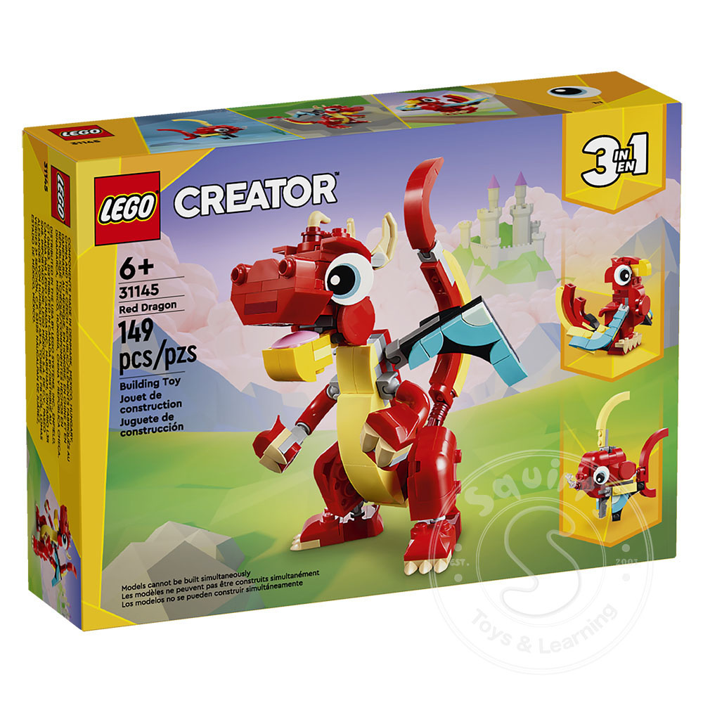 LEGO® Creator Red Dragon - Squirt's Toys & Learning Co