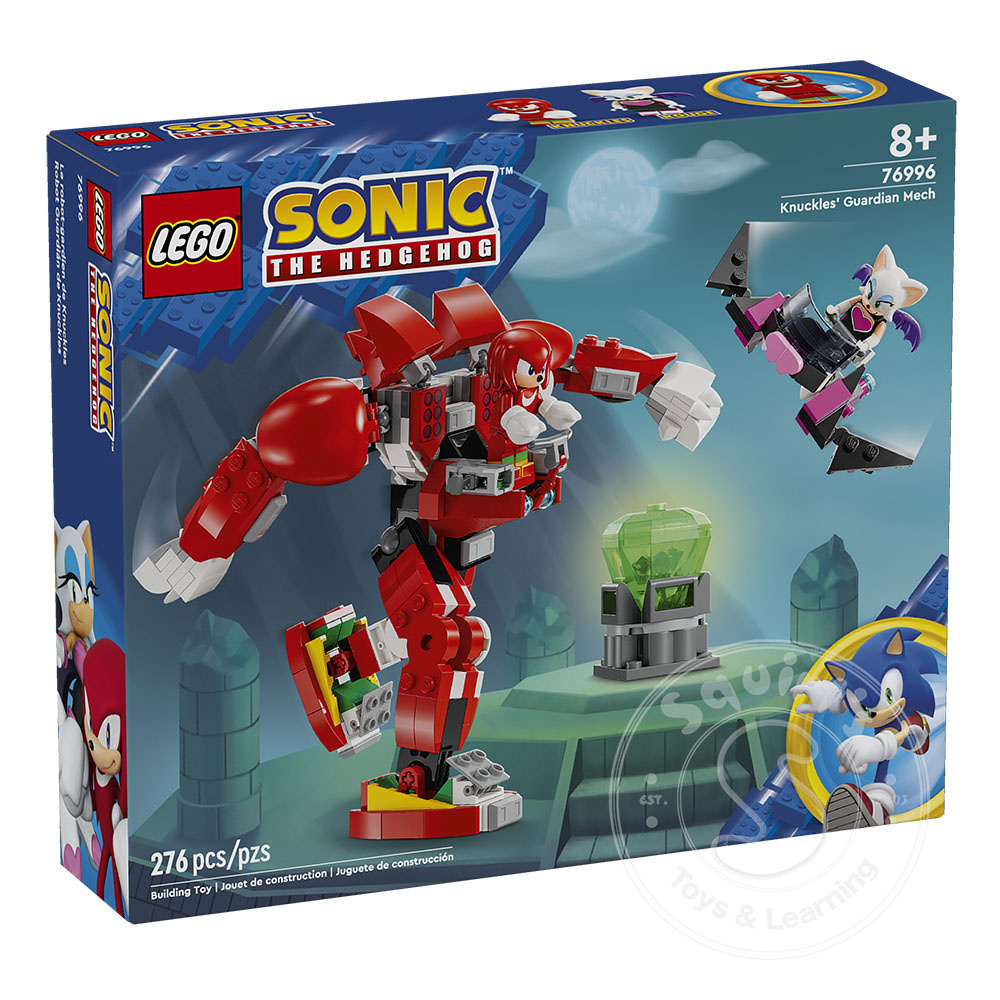 LEGO® Sonic the Hedgehog Knuckles' Guardian Mech - Squirt's Toys ...