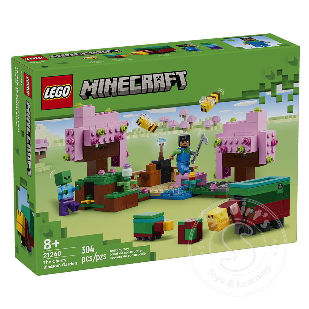 LEGO® Minecraft The Cherry Blossom Garden - Squirt's Toys & Learning Co