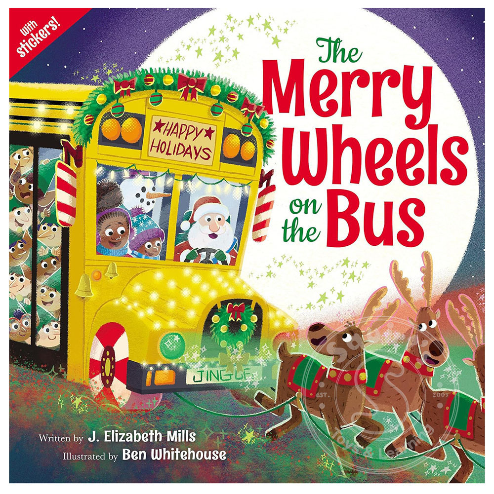 The Merry Wheels on the Bus (A Holiday Wheels on the Bus Book) - Squirt ...