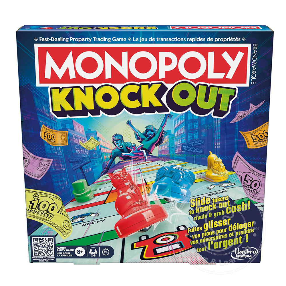 Monopoly Knockout - Squirt's Toys & Learning Co