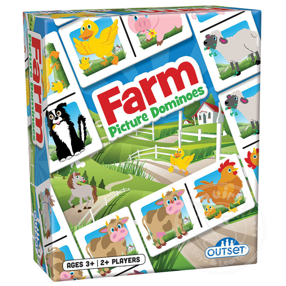 Farm Picture Dominoes - Squirt's Toys & Learning Co