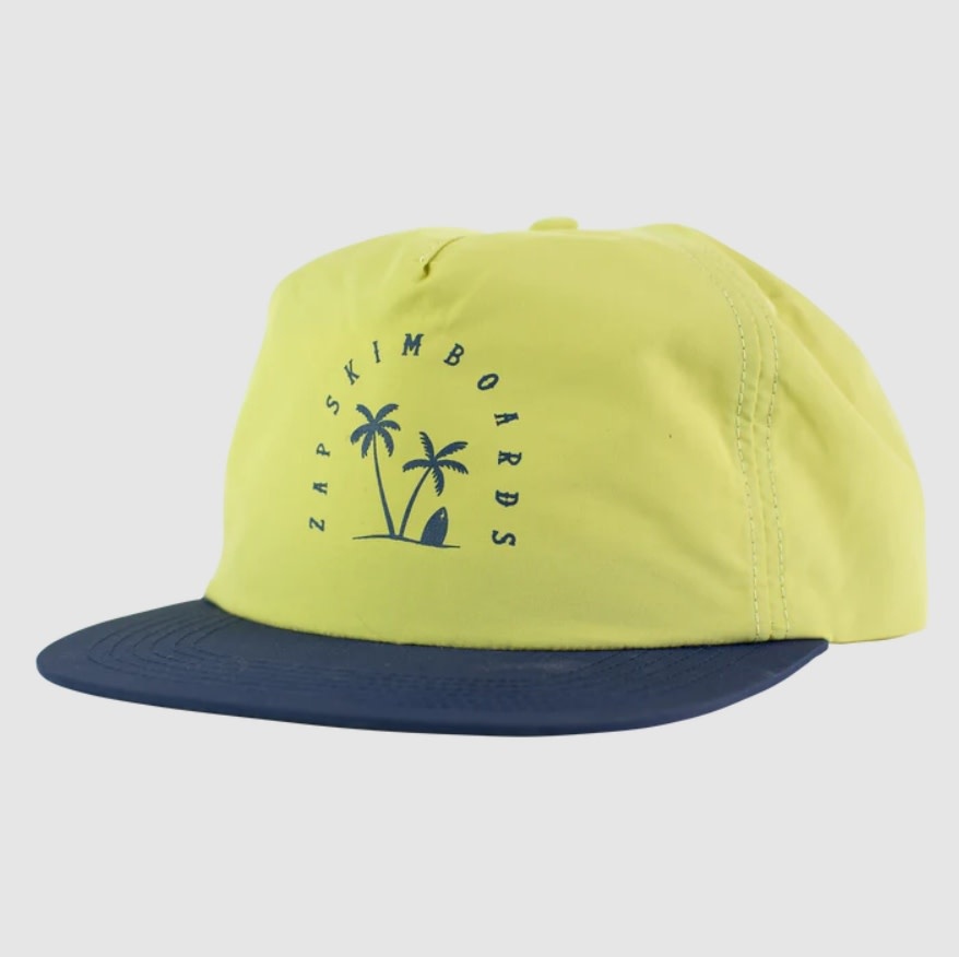 Zap Arch Nylon Snapback Hat Green - Atlantic Surf Shop