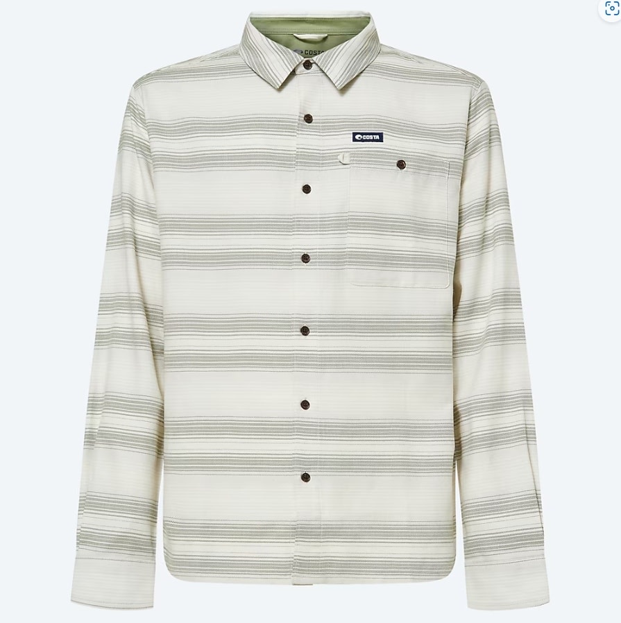 Costa Dockside Flannel Dark Sage - Atlantic Surf Shop