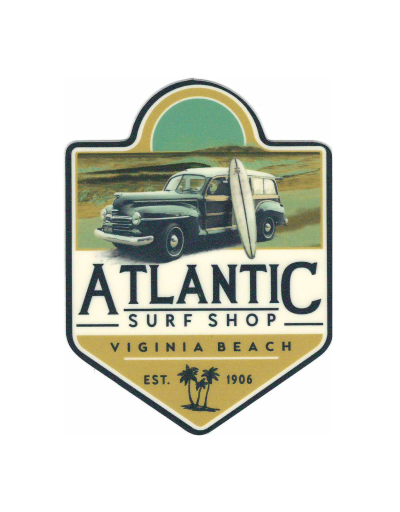 Atlantic Surf Shore Drive Sticker - Atlantic Surf Shop