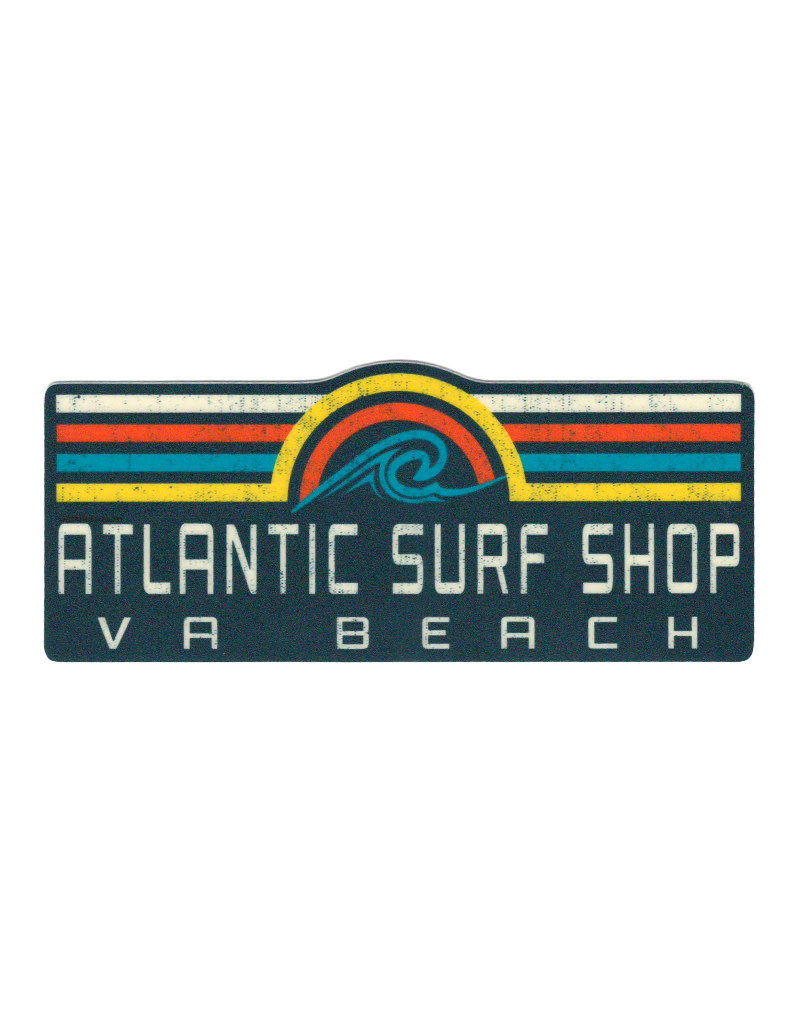 Atlantic Surf Shorebreak Sticker - Atlantic Surf Shop