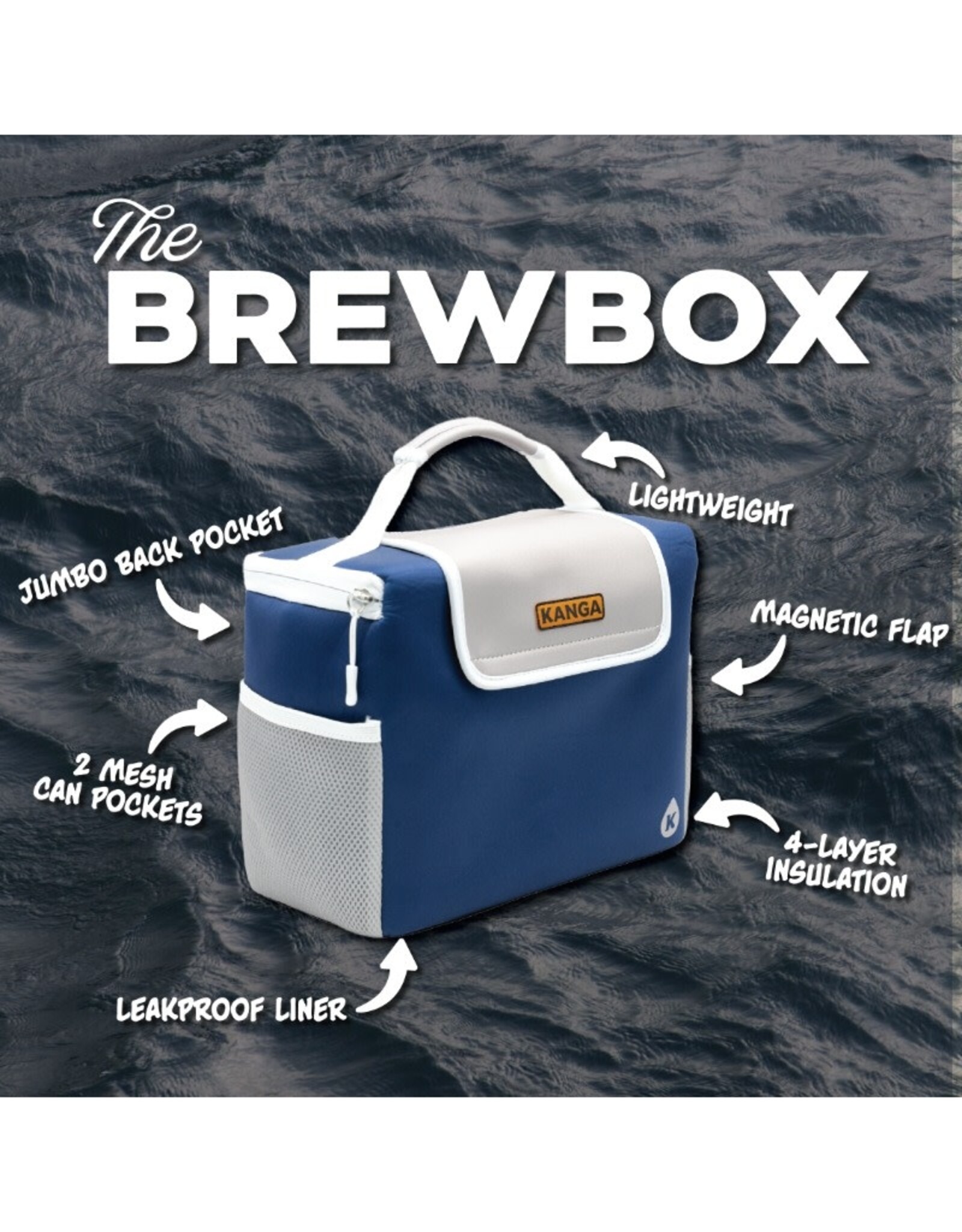 Kanga Coolers Brew Box Neptune - Atlantic Surf Shop