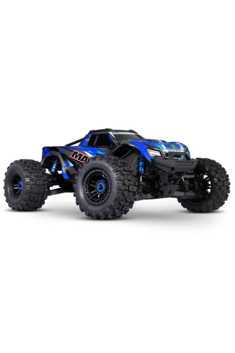 TRA89086-4 MAXX WITH WIDEMAXX BLUE4 - HobbyQuarters