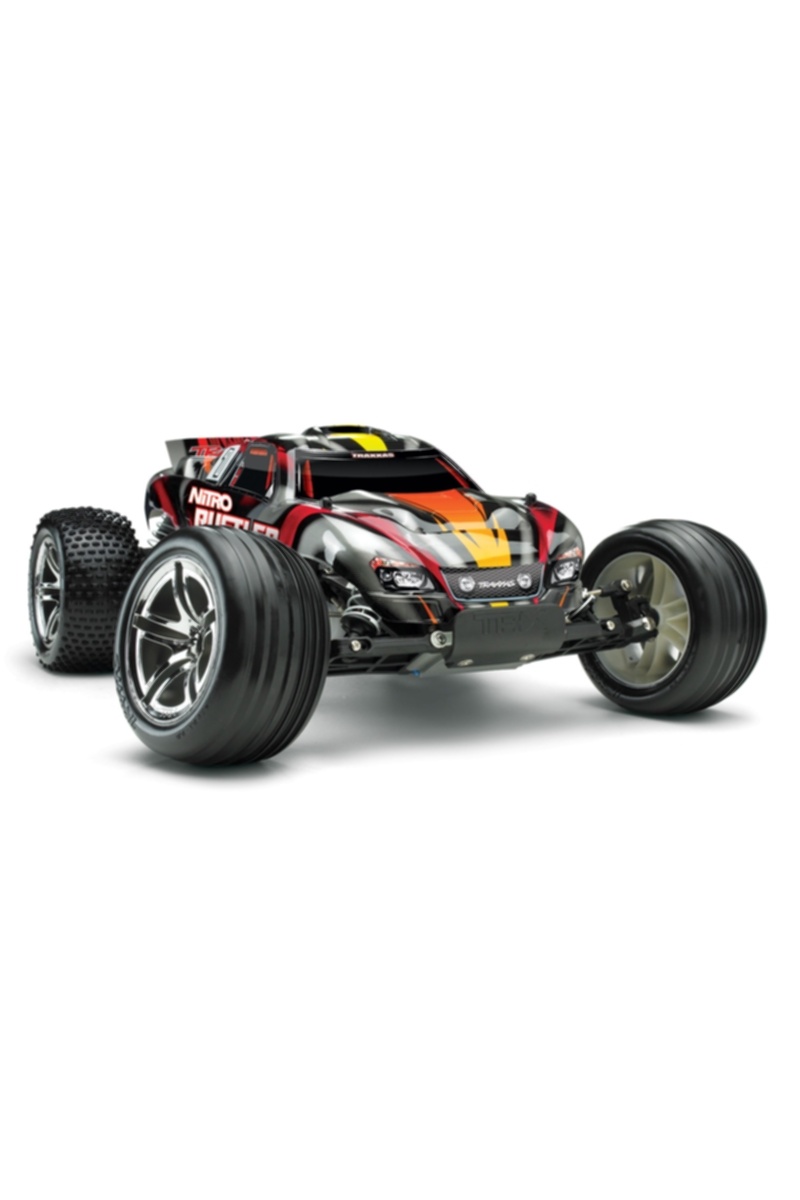 Nitro Rustler : 1/10-Scale Nitro-Powered 2WD Stadium Truck with TQi ...