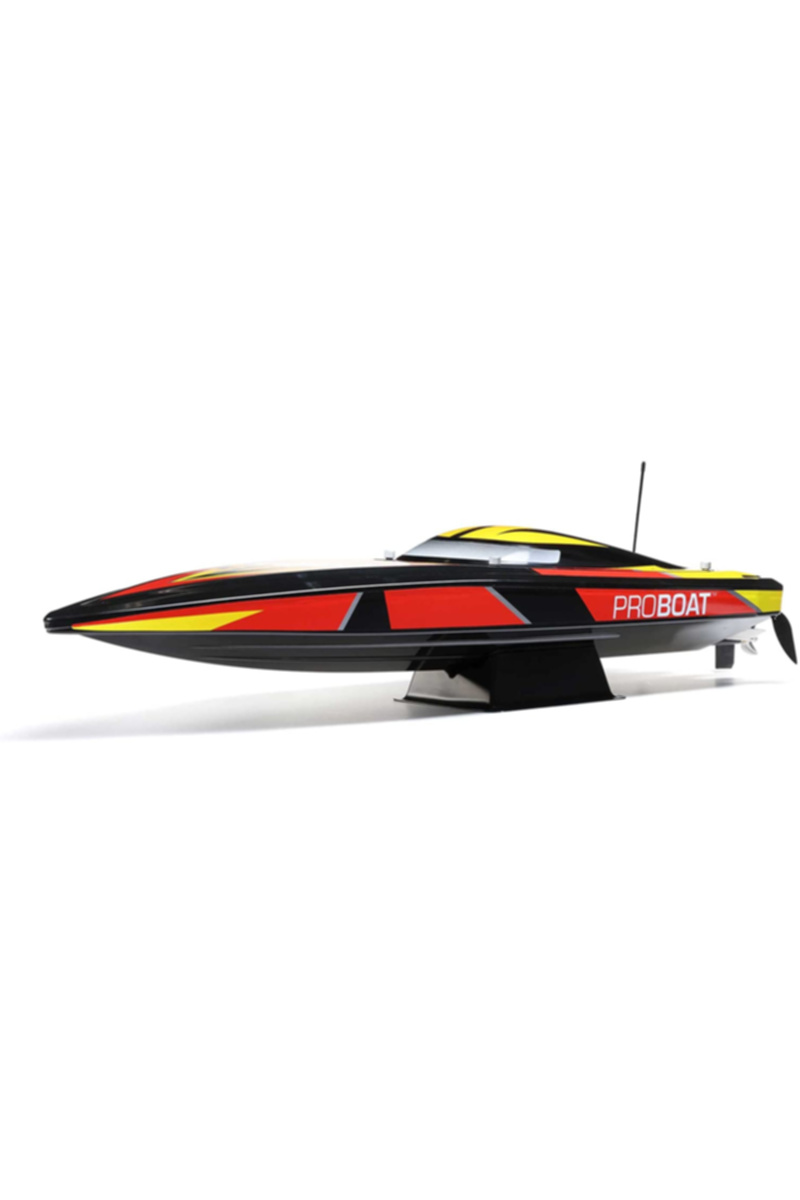 PRB08032V2T1 Sonicwake V2 36" Self-Righting, BL, Black: RTR - HobbyQuarters