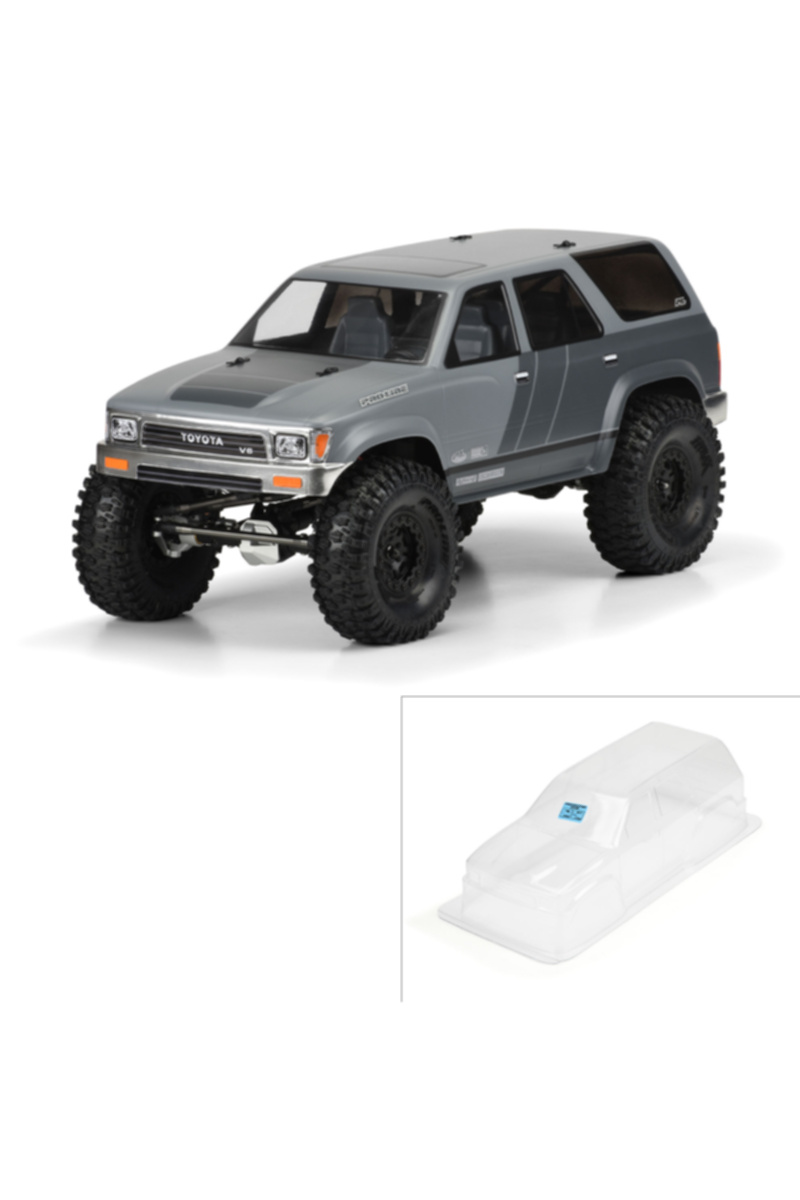 PRO348100 1991 Toyota 4 Runner Clear Body for 12.3 Wheelbase Scale ...