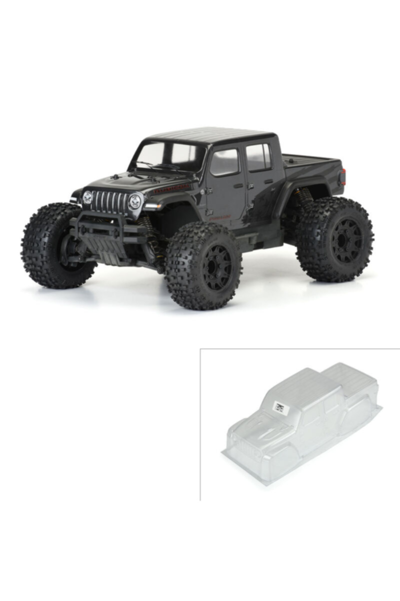 PRO357500 1/10 Jeep Gladiator Rubicon Clear Body: Granite - HobbyQuarters