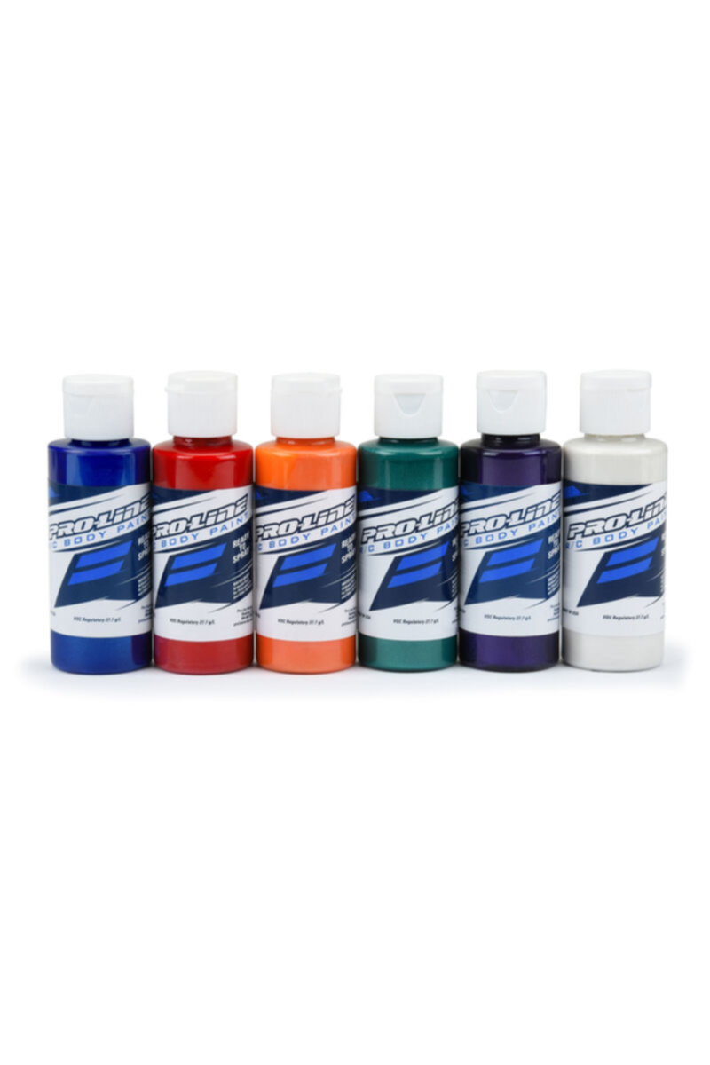 PRO632306 RC Body Paint All Pearl Set (6 Pack) - HobbyQuarters