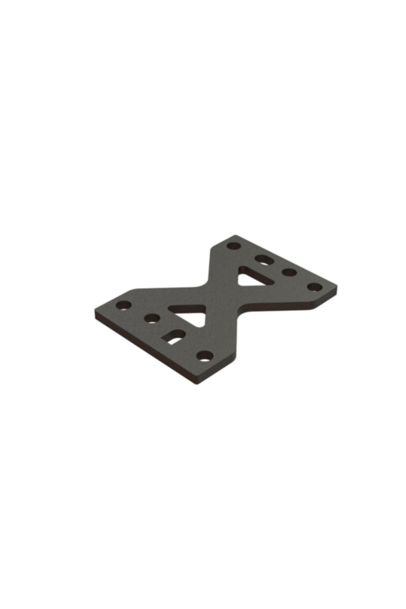 ARA320661 Aluminum Center Diff Cover Plate - HobbyQuarters