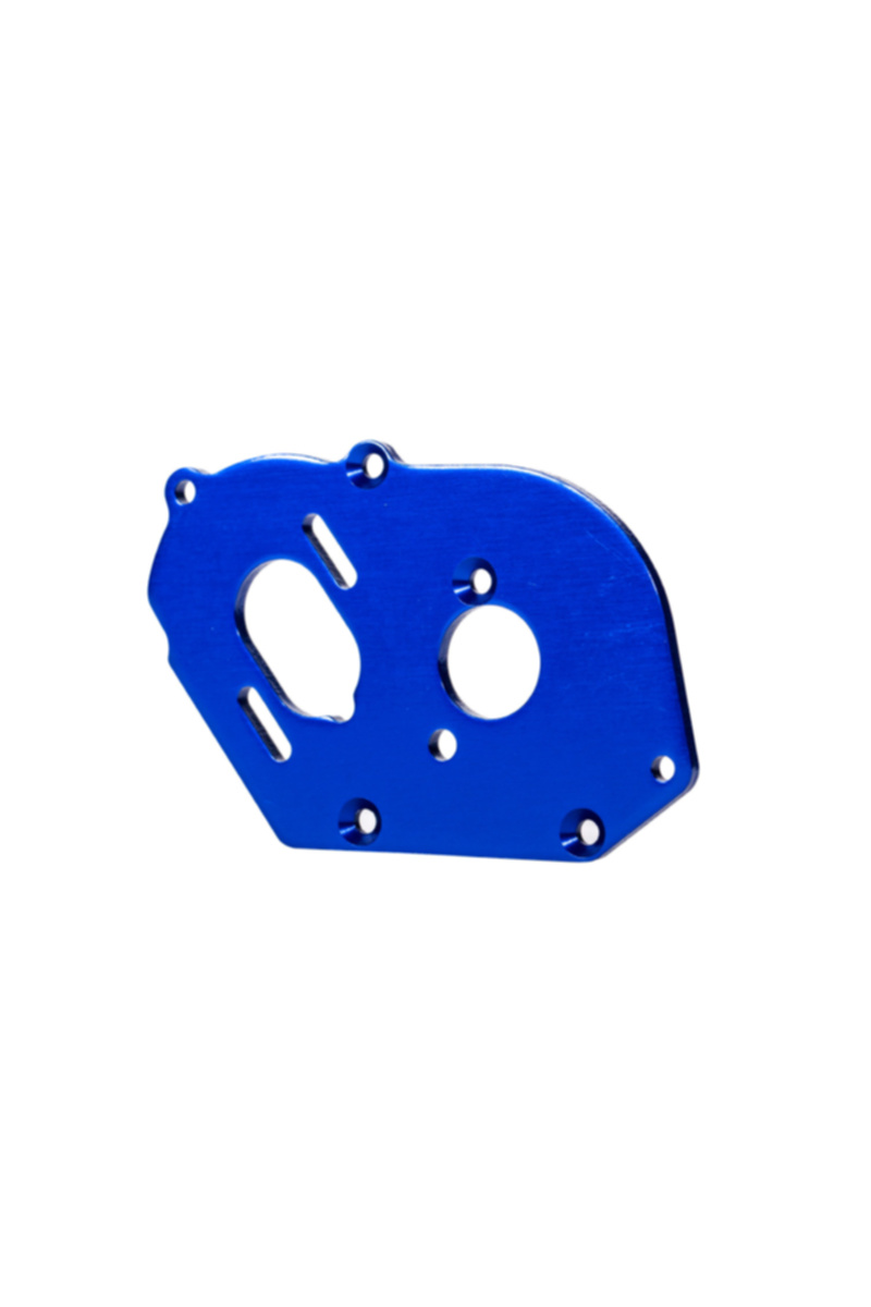 TRA9490 PLATE, MOTOR, BLUE 3.2MM THICK - HobbyQuarters