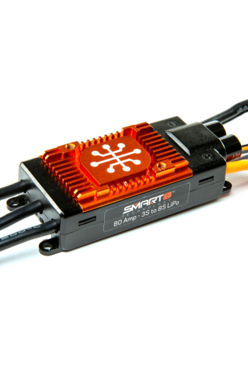 SPMXAE1080 Avian 80 Amp Brushless SMART ESC 3S-8S - HobbyQuarters
