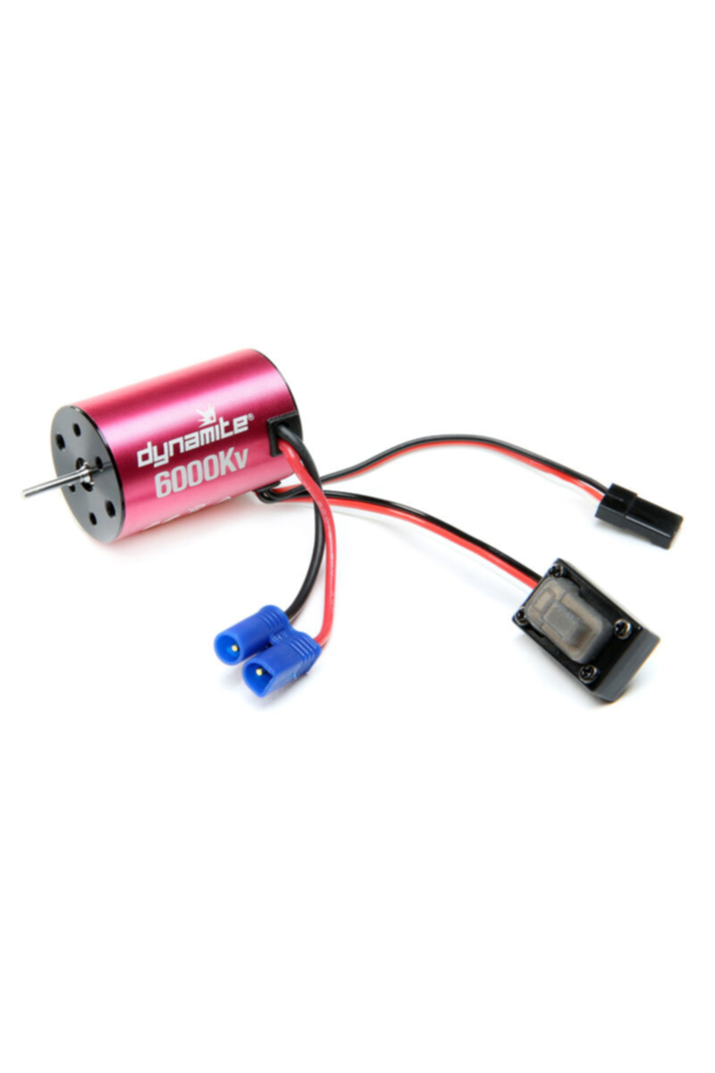 DYNS0501 Brushless Motor/ESC, 2n1 Combo, 6000Kv: Mini-T 2.0 - HobbyQuarters