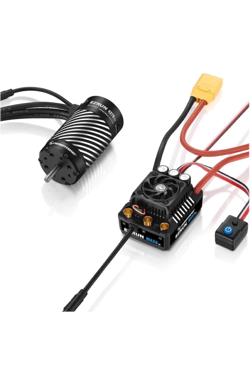 HOB30402800 EZRUN MAX8 G2 COMBO Max8 + 4268SD G2 - HobbyQuarters