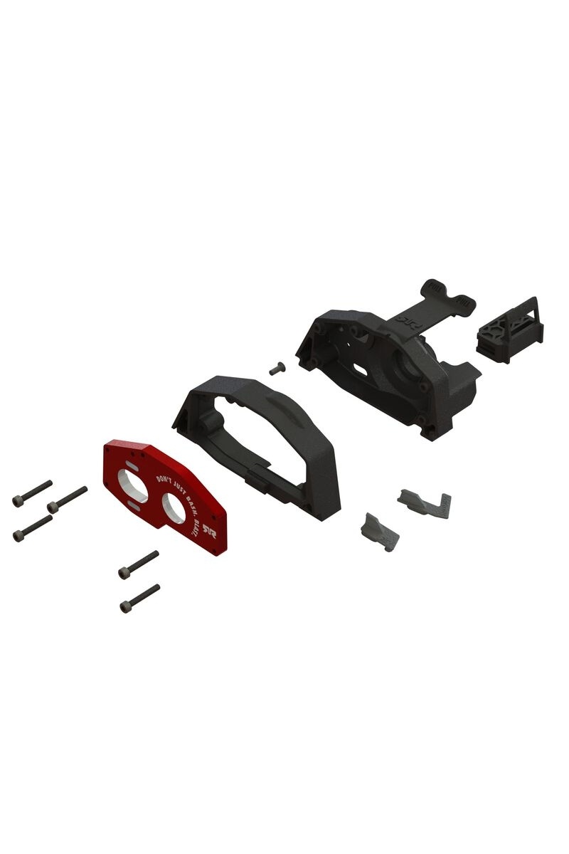 ARA311169 Aluminum Center Diff Motor Mount Set - HobbyQuarters